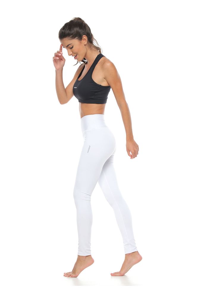 Compra Licra Larga Deportiva Blanca para Mujer | Racketball - racketball